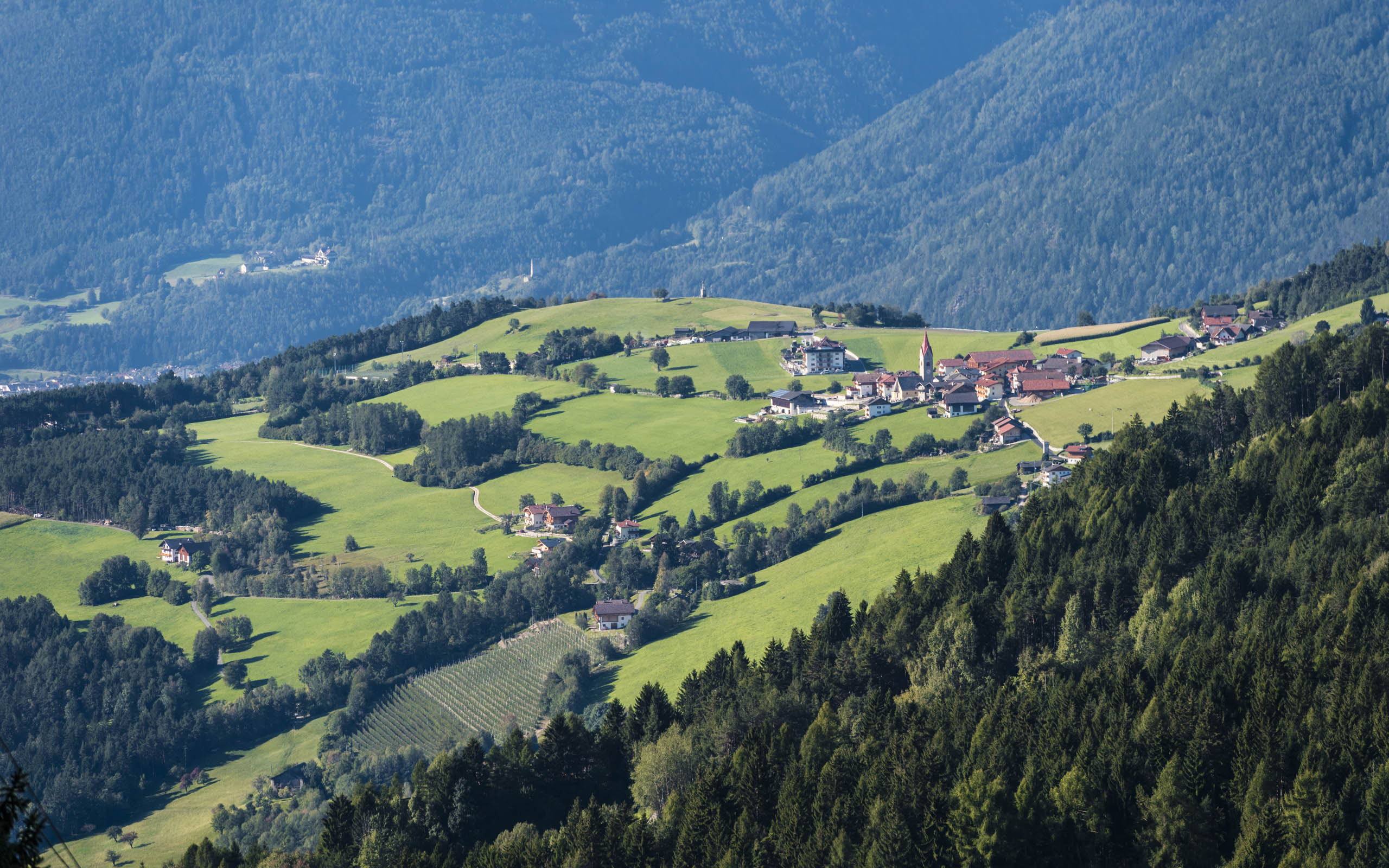 La frazione montana di Spinga